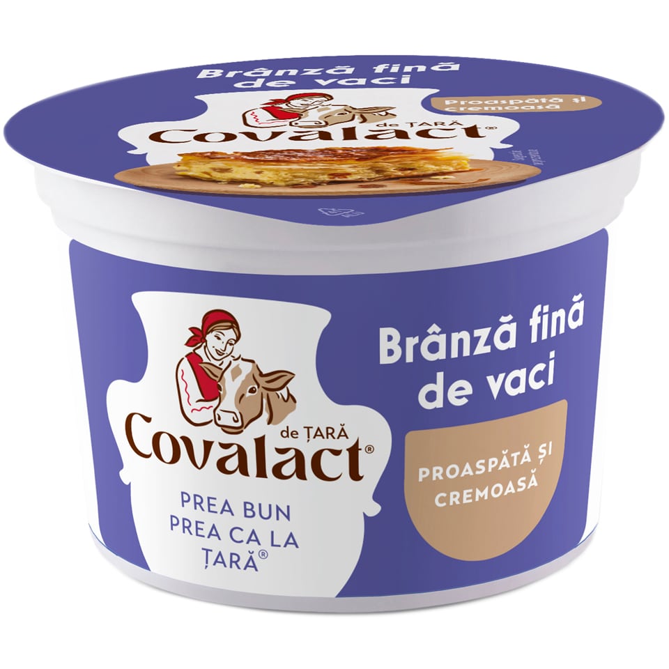 Covalact de Tara | Branza fina de vaci 3.4% grasime 200g | Mega-image