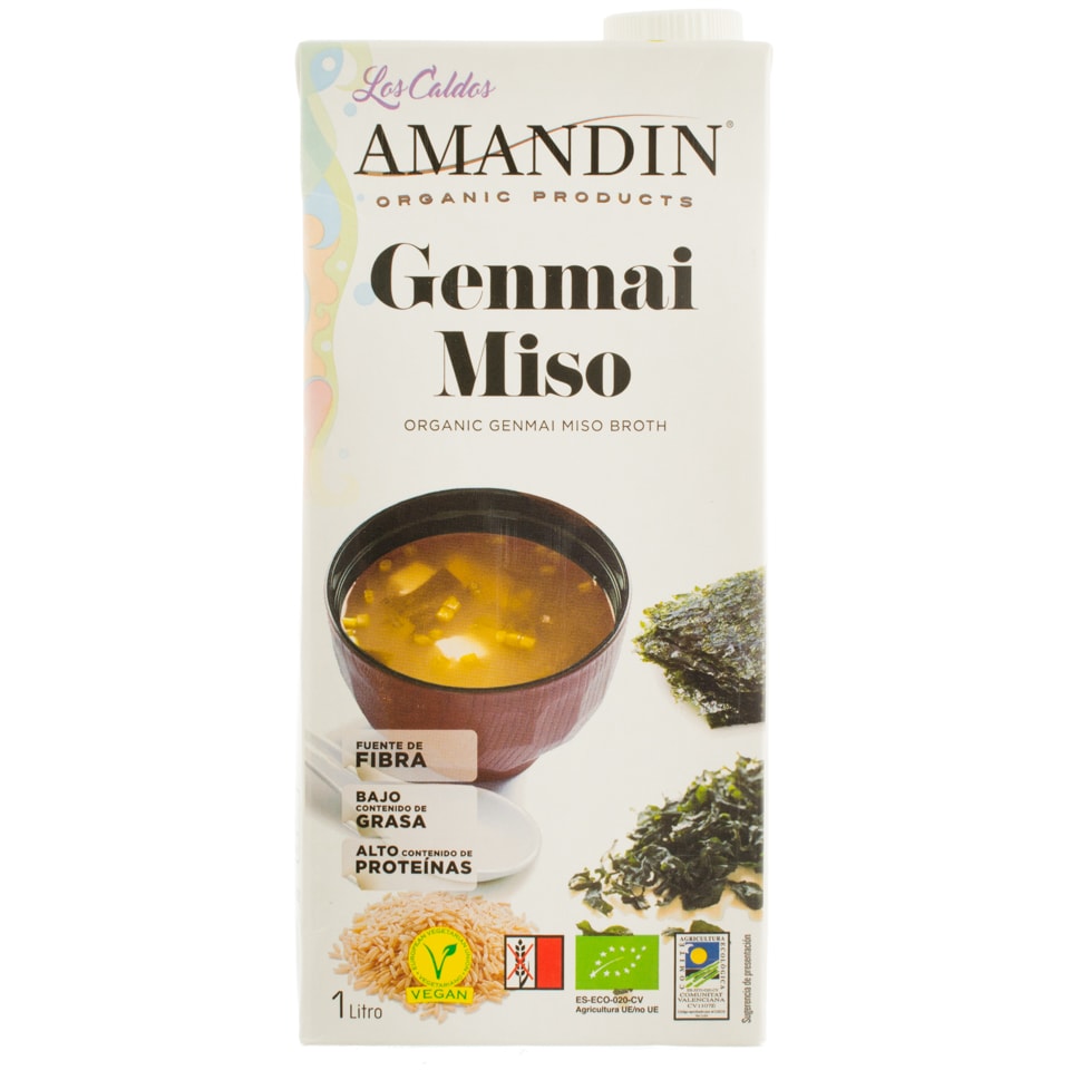 Amandin | Supa bio genmai miso 1l | Mega-image