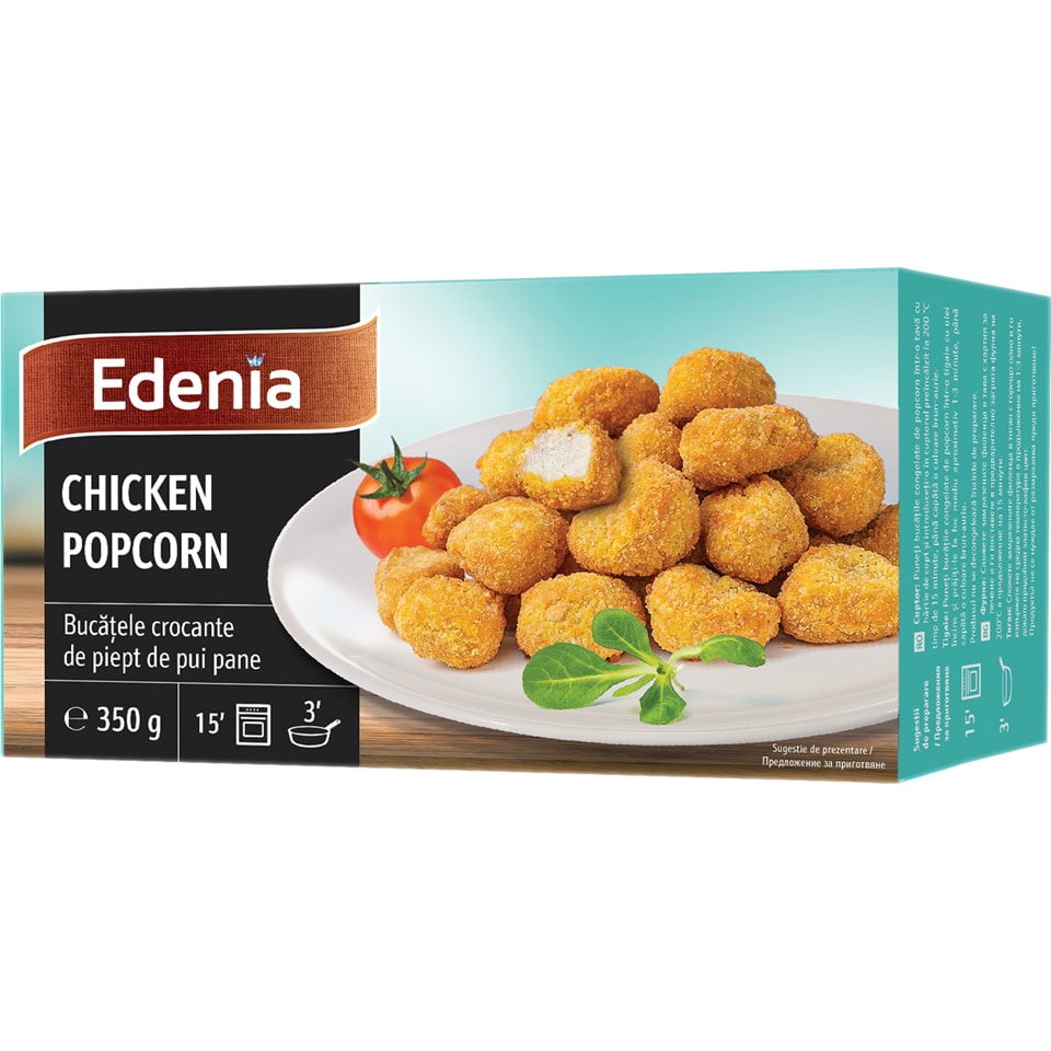 Edenia | Chicken popcorn 350g | Mega-image