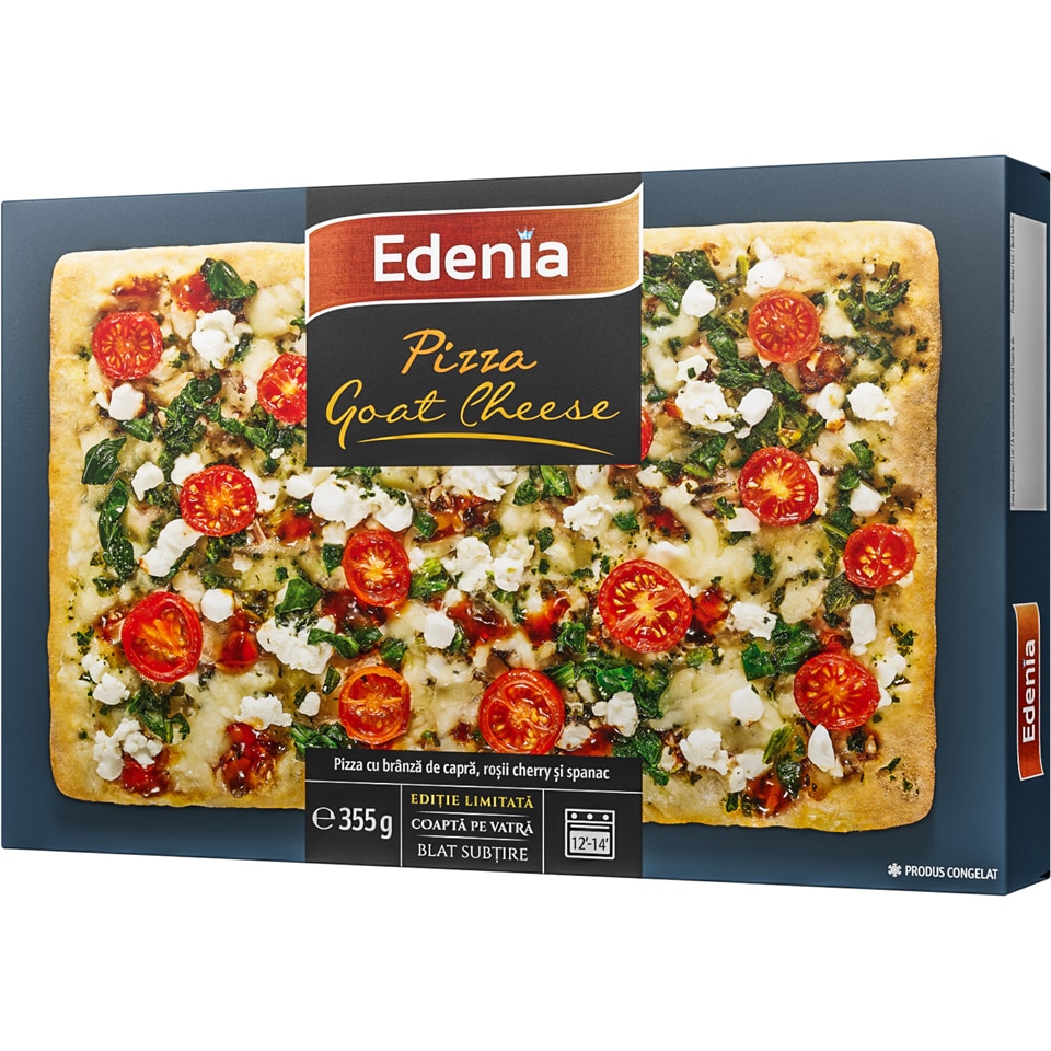 Edenia | Pizza cu branza de capra 355g | Mega-image