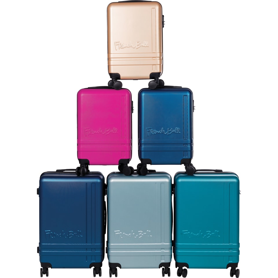 French Bull | Geanta de voiaj cu roti, Turcoaz, 43.5x25x67cm | Mega-image