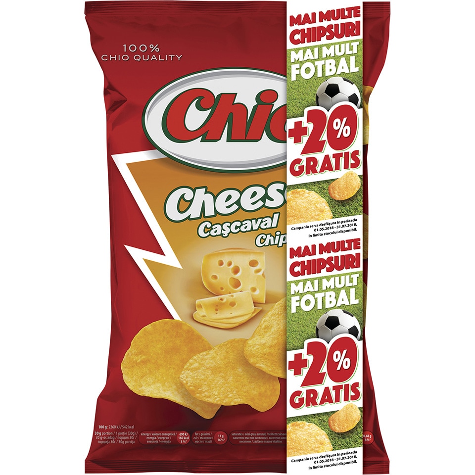Chio | Chipsuri cu gust de cascaval 100g | Mega-image