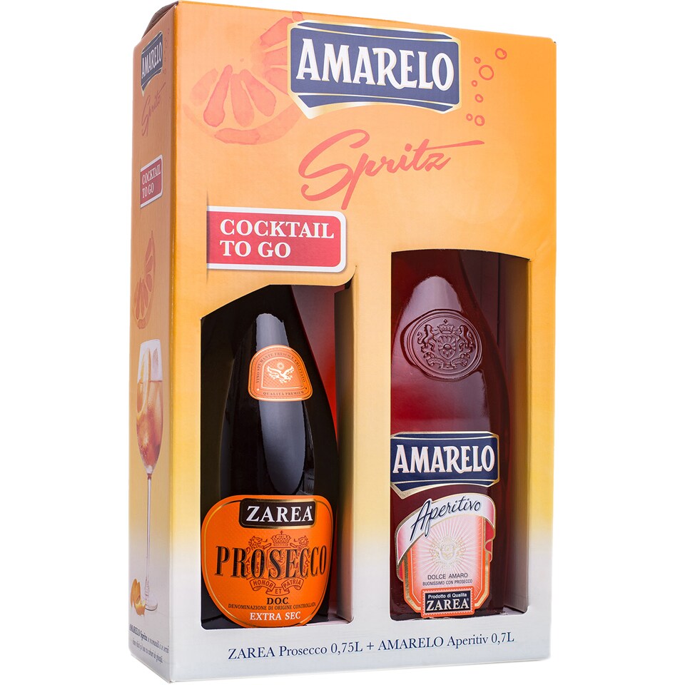 Amarol | Spritz | Pachet Cocktail To Go Amarol si Prosecco 0.7L+0.75L ...