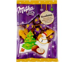 Milka | Bomboane de ciocolata umplute cu crema de lapte 86g | Mega-image