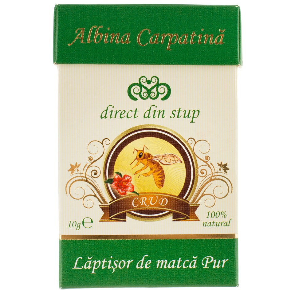 Albina Carpatina | Supliment alimentar din laptisor de matca crud ...