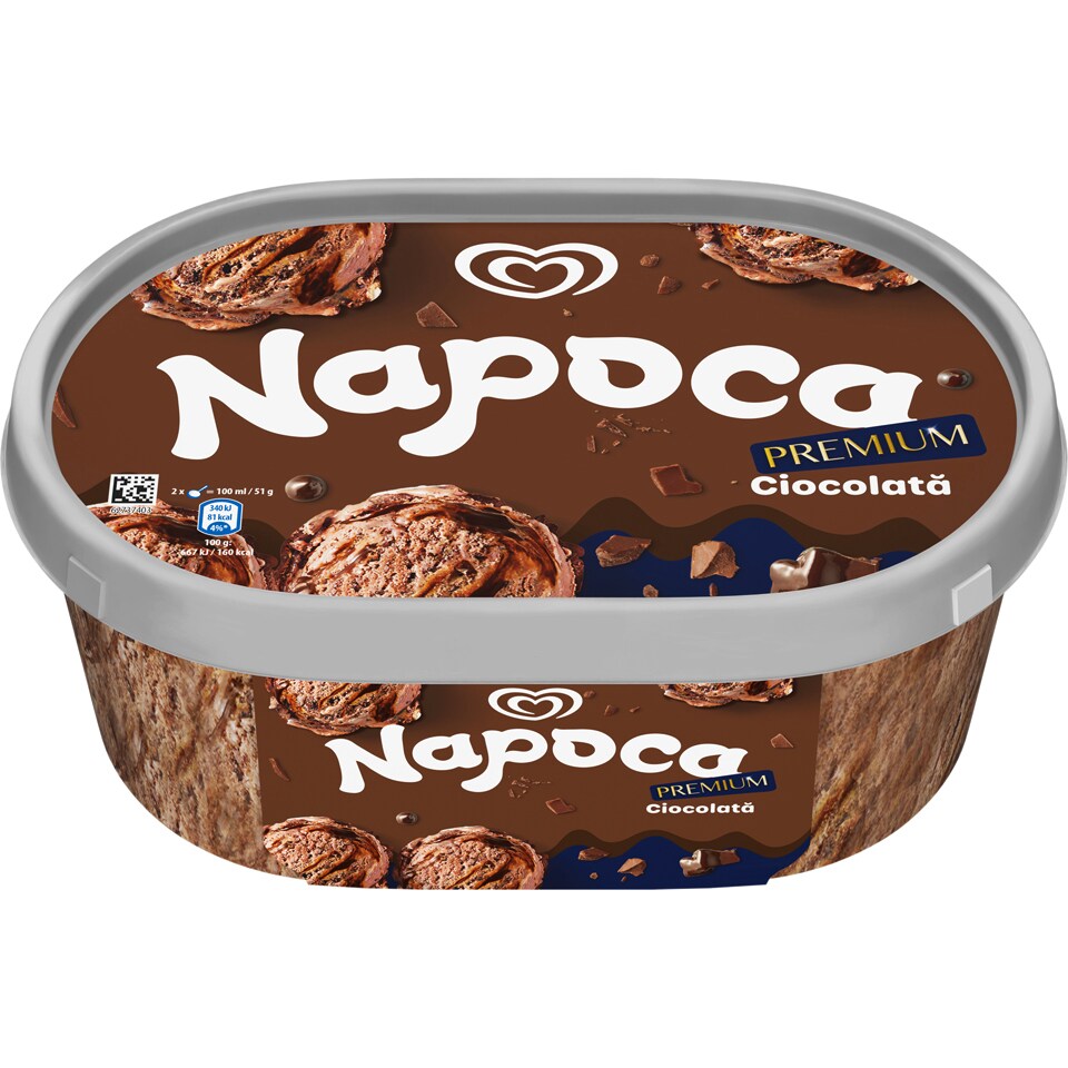 Napoca | Premium | Inghetata Ciocolata 458g | Mega-image