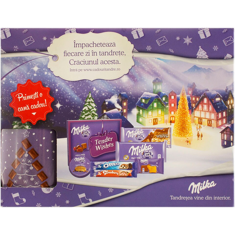 Milka | Ciocolata pachet promo de craciun 434.5g | Mega-image