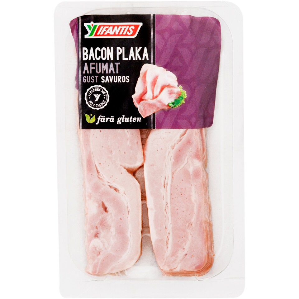 Ifantis | Bacon feliat Plaka 300g | Mega-image