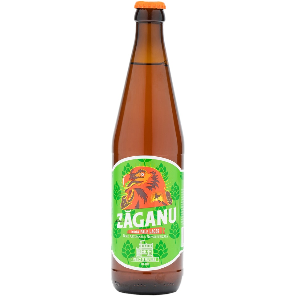 Zaganu | Bere artizanala nepasteuizata India Pale Lager 0.5L | Mega-image