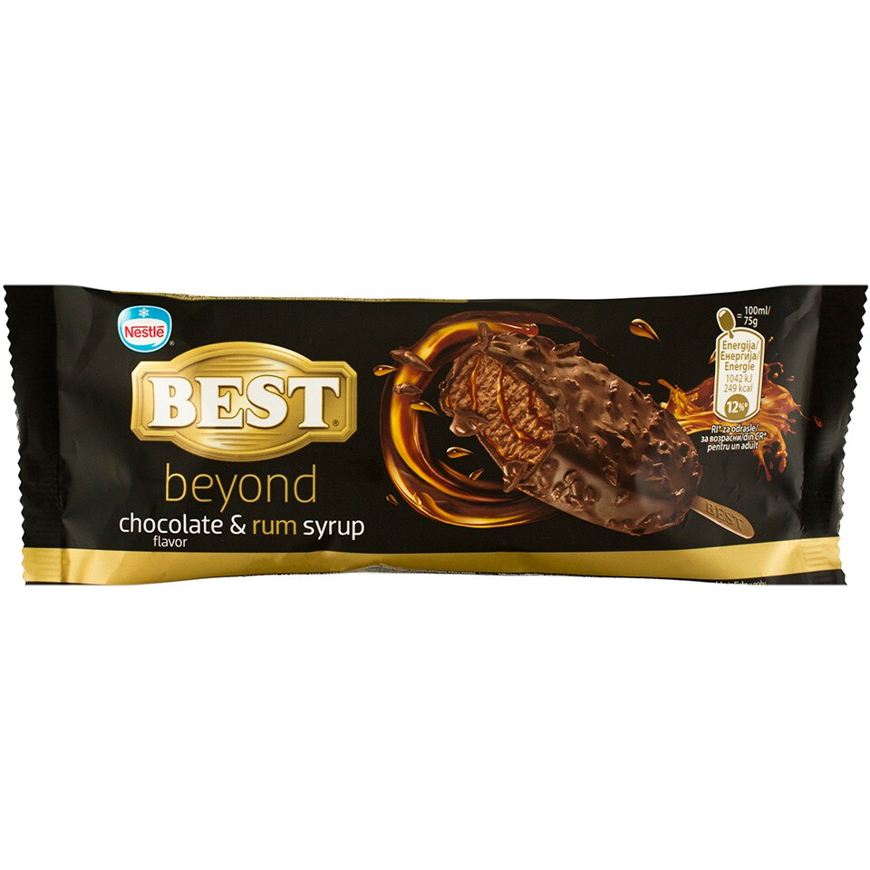 Best | Inghetata cu ciocolata si rom 75g | Mega-image