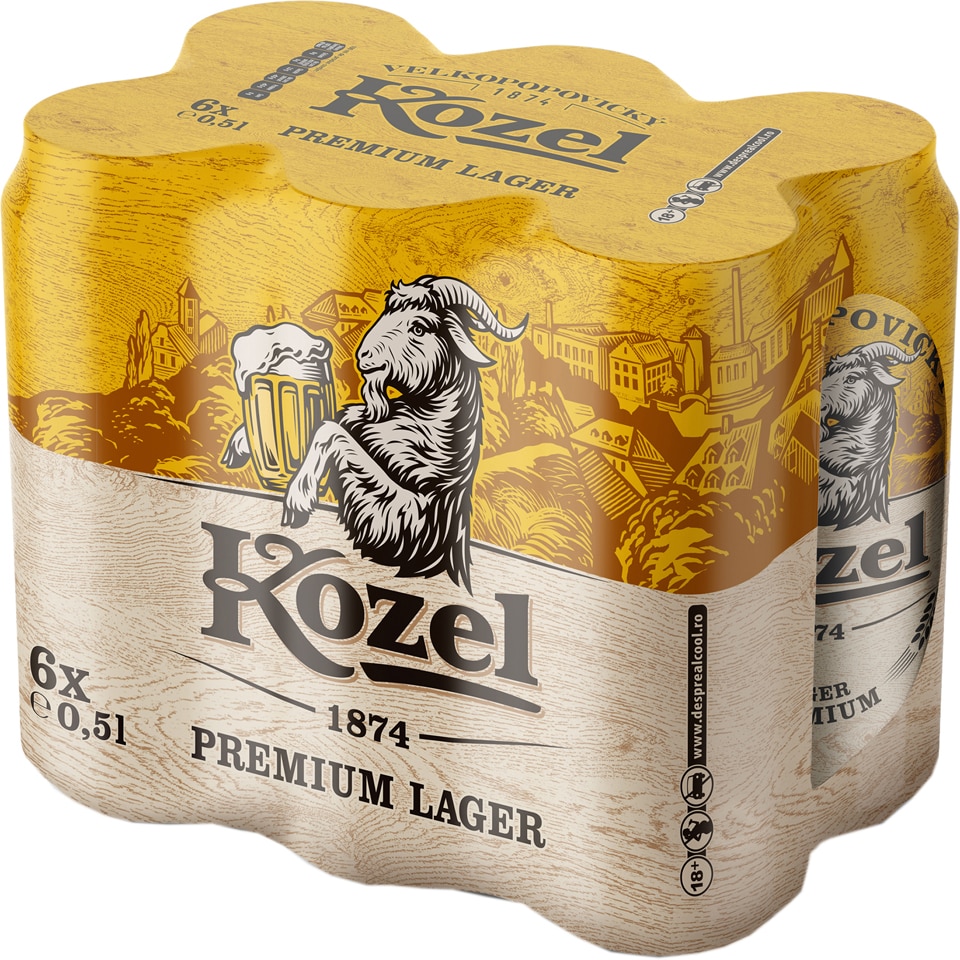 Kozel | Bere Premium Lager 6x0.5L | Mega-image