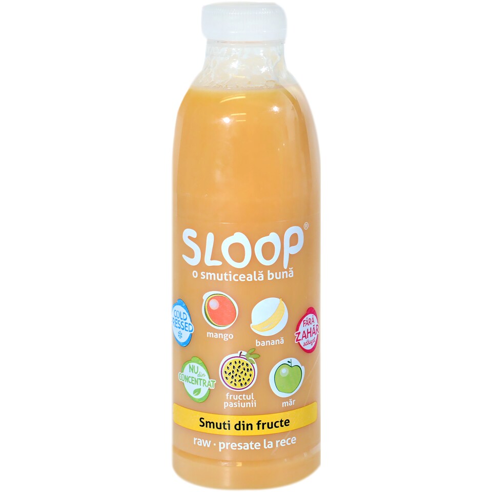 Sloop | Smuti din fructe mango & fructul pasiunii 750ml | Mega-image