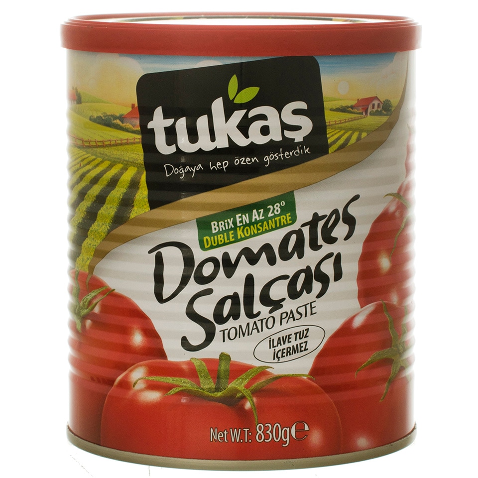 Tukas | Pasta de tomate 28% 830g | Mega-image