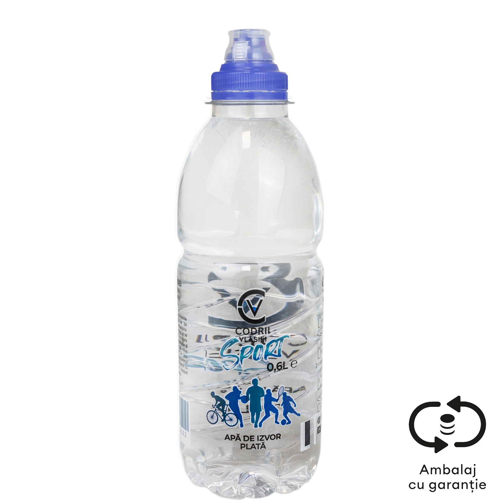 Codrii Vlasiei | Apa de izvor plata 0.6L | Mega-image