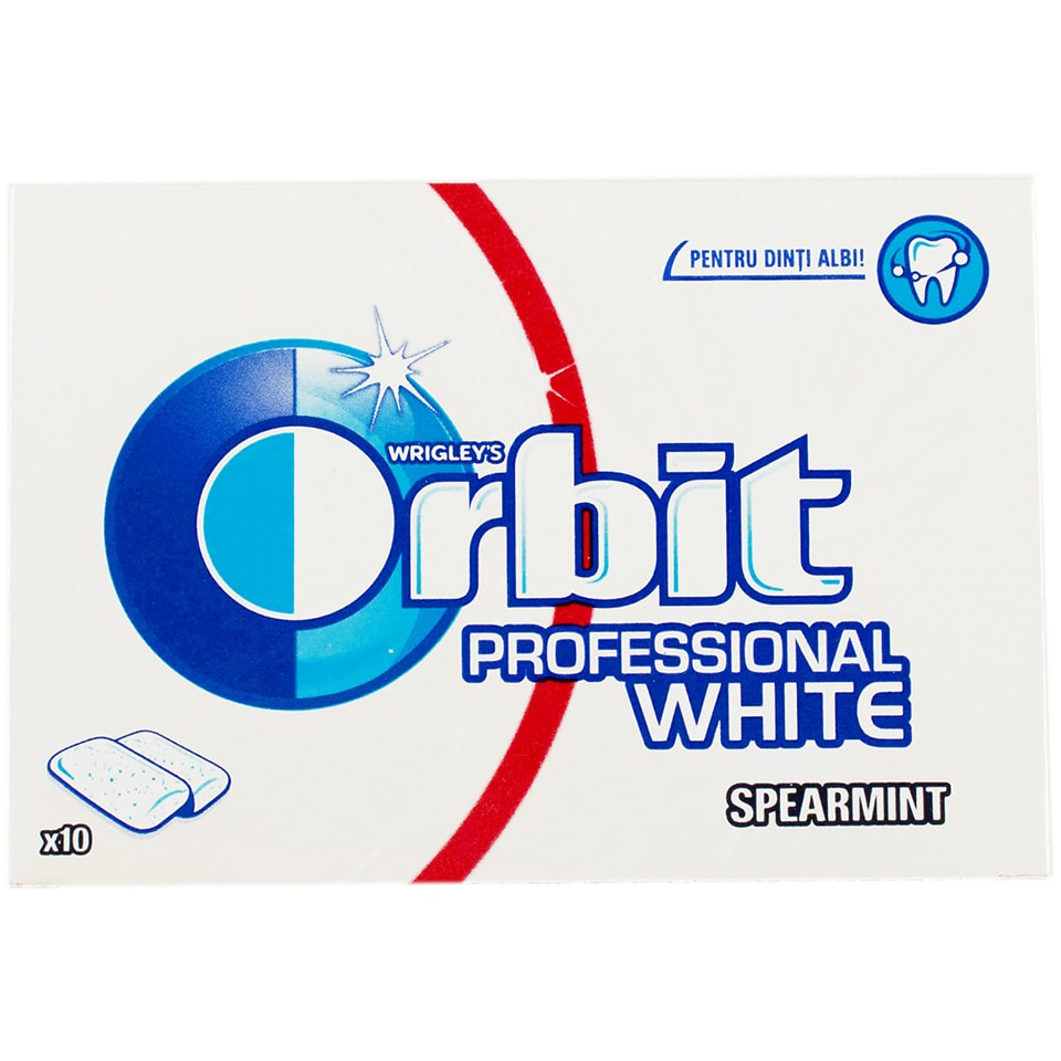 Orbit | Professional White | Guma de mestecat 14g | Mega-image