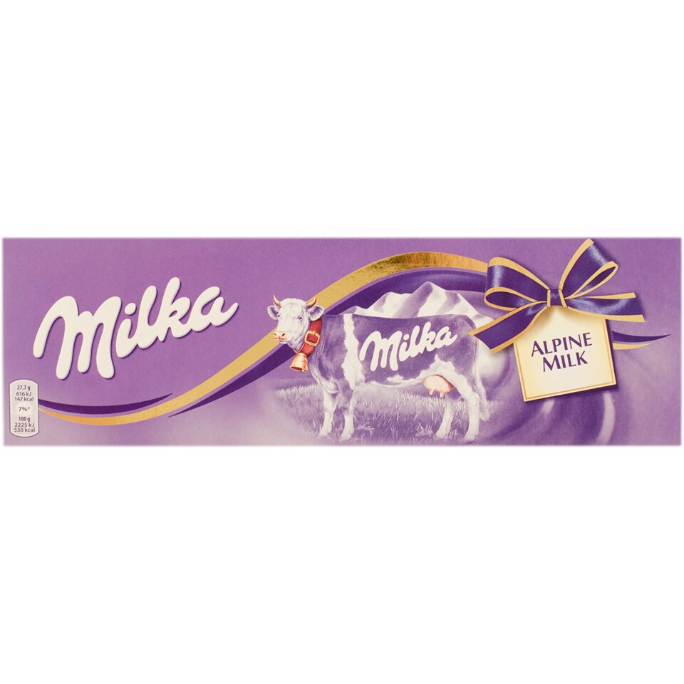Milka | Ciocolata cu lapte din Alpi 250g | Mega-image