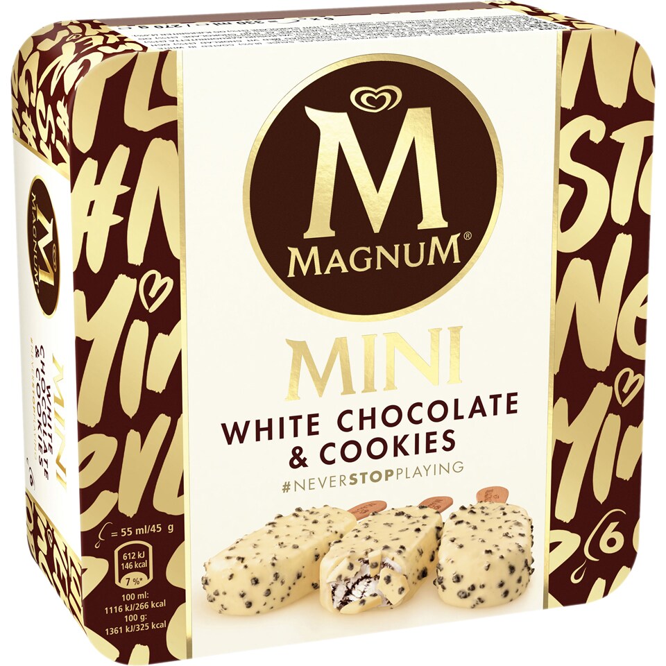 Magnum | Inghetata cu sos cu cacao si aroma de biscuiti cu glazura de ...