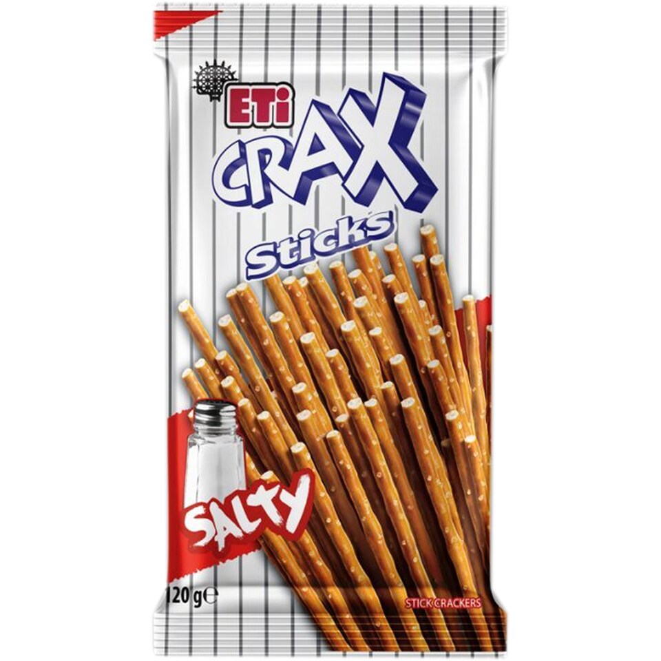 Eti | Crax | Sticks cu sare 120g | Mega-image