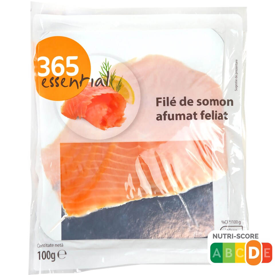 365 | File de somon afumat la rece 100g | Mega-image