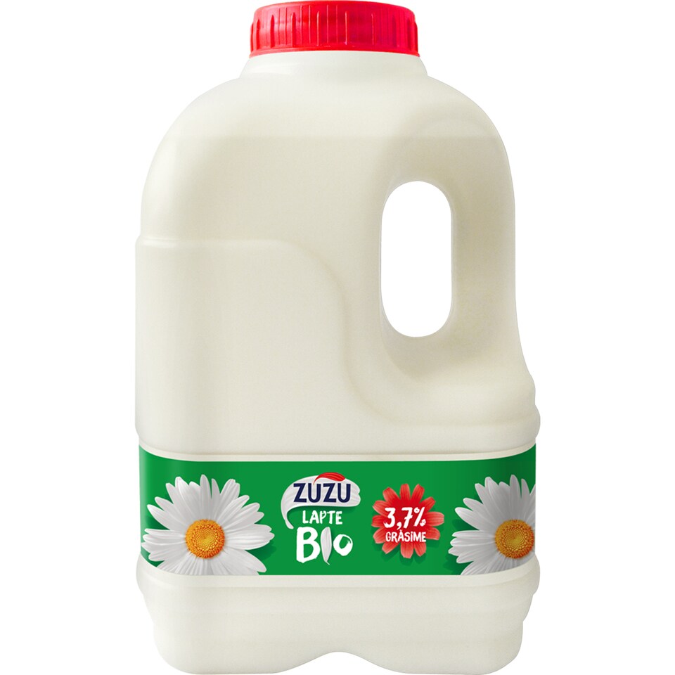 Zuzu | Lapte Bio integral 3.7% grasime 500ml | Mega-image