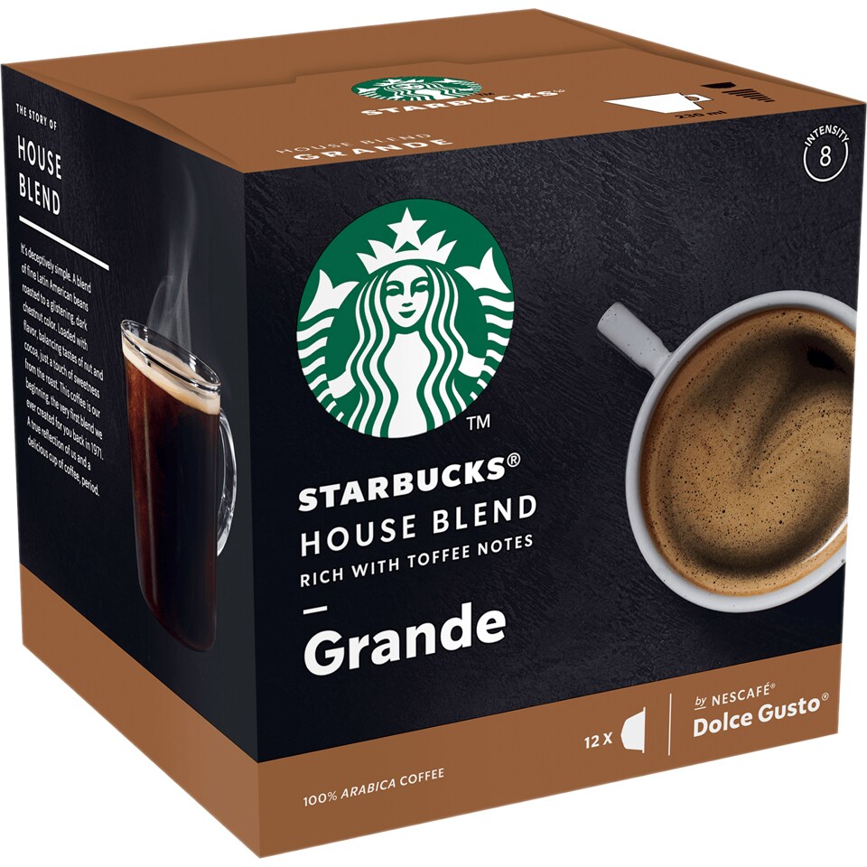 Starbucks | Cafea House Blend Grande, 12 capsule | Mega-image