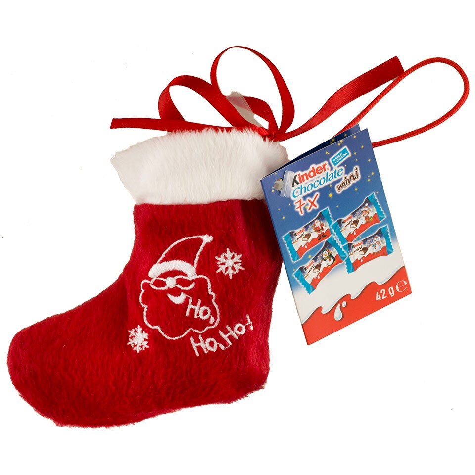 Kinder | Ciocolata mix cu soseta Craciun 42g | Mega-image