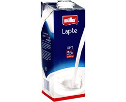 Muller | Lapte UHT 3.5% grasime 1L | Mega-image