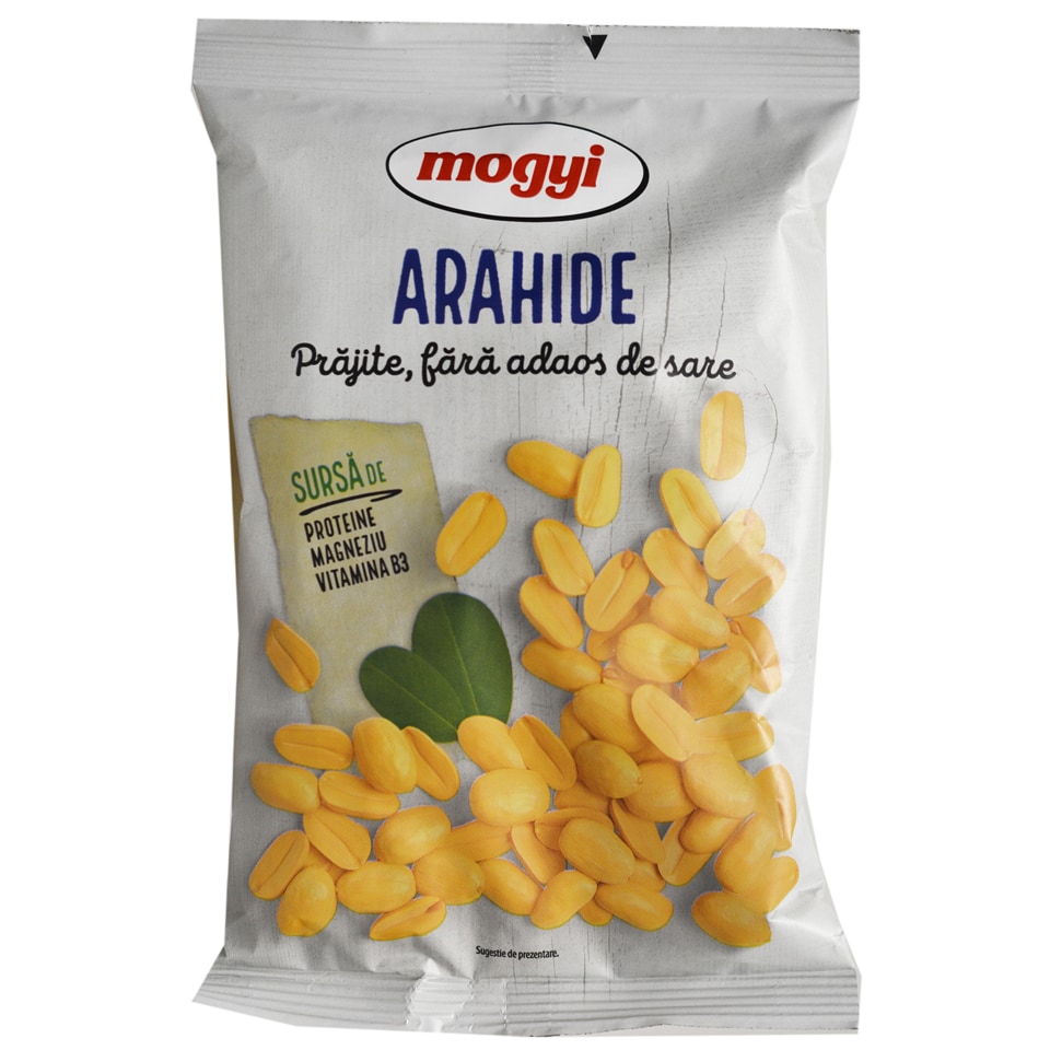 Mogyi | Arahide prajite, fara sare 300g | Mega-image