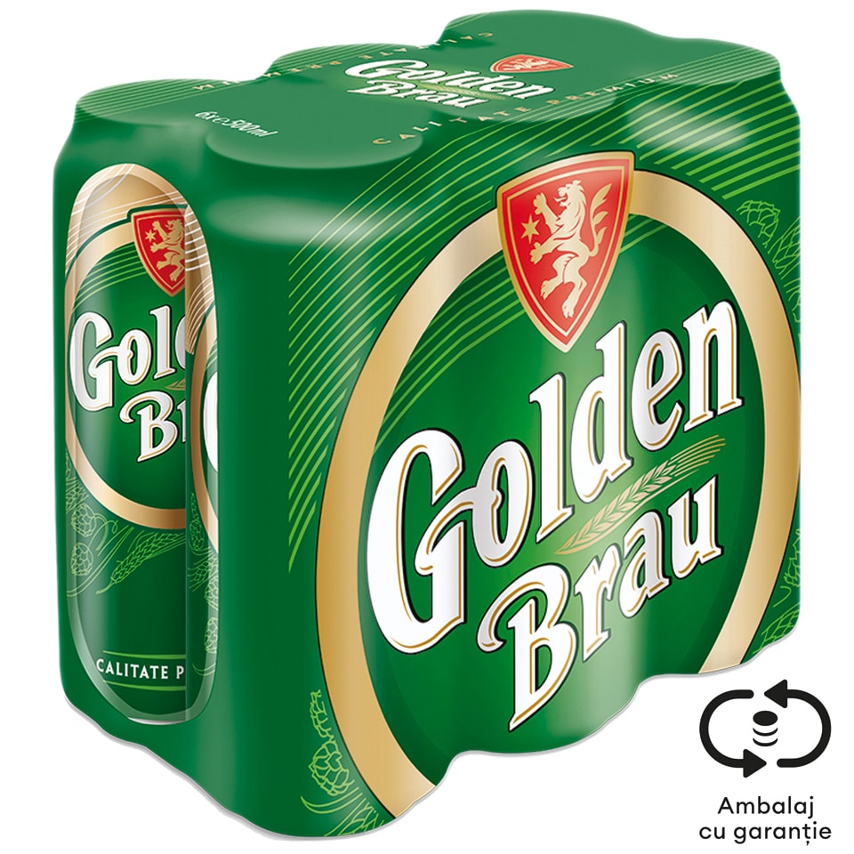 Golden Brau | Bere blonda 6x0.5L | Mega-image