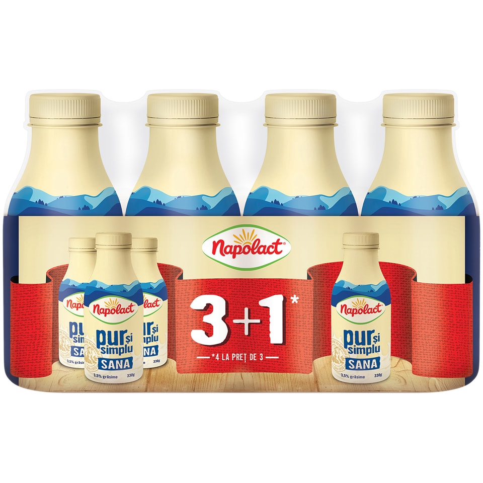 Napolact | Sana 4x330g | Mega-image