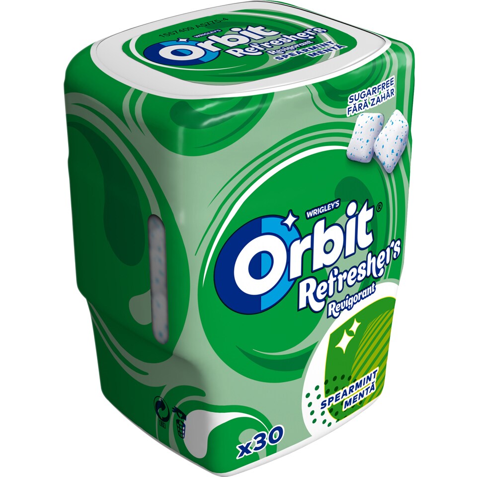 Orbit | Guma de mestecat cu aroma de menta 67g | Mega-image