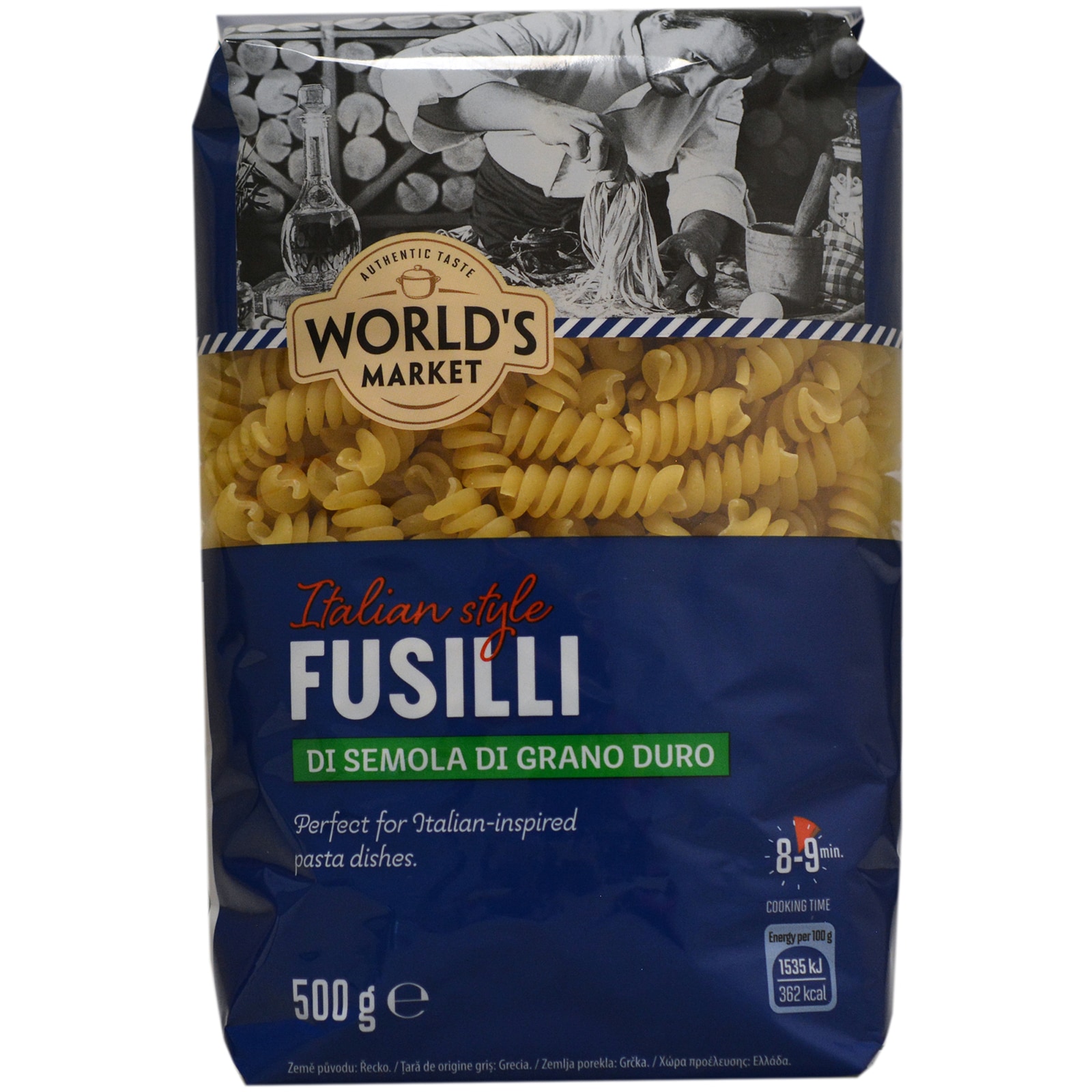 World's Market | Paste fusilli 500g | Mega-image