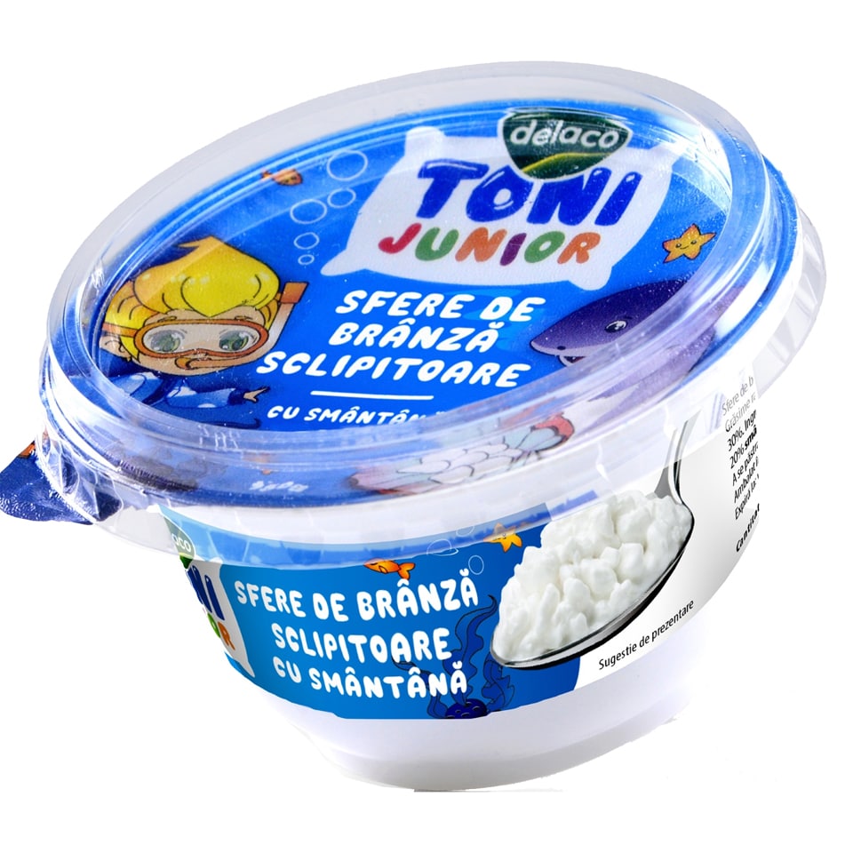 Delaco | Toni Junior | Branza cottage 150g | Mega-image