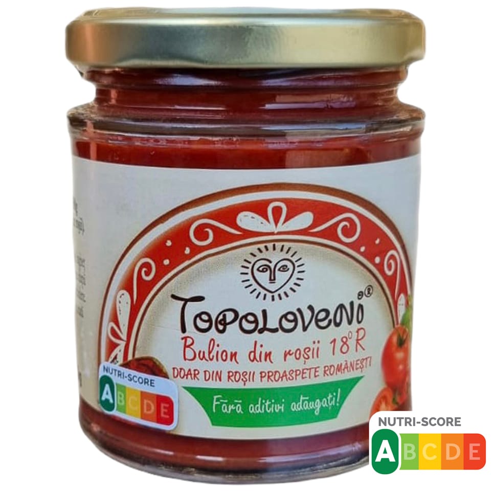 Topoloveni | Bulion din tomate 190g | Mega-image