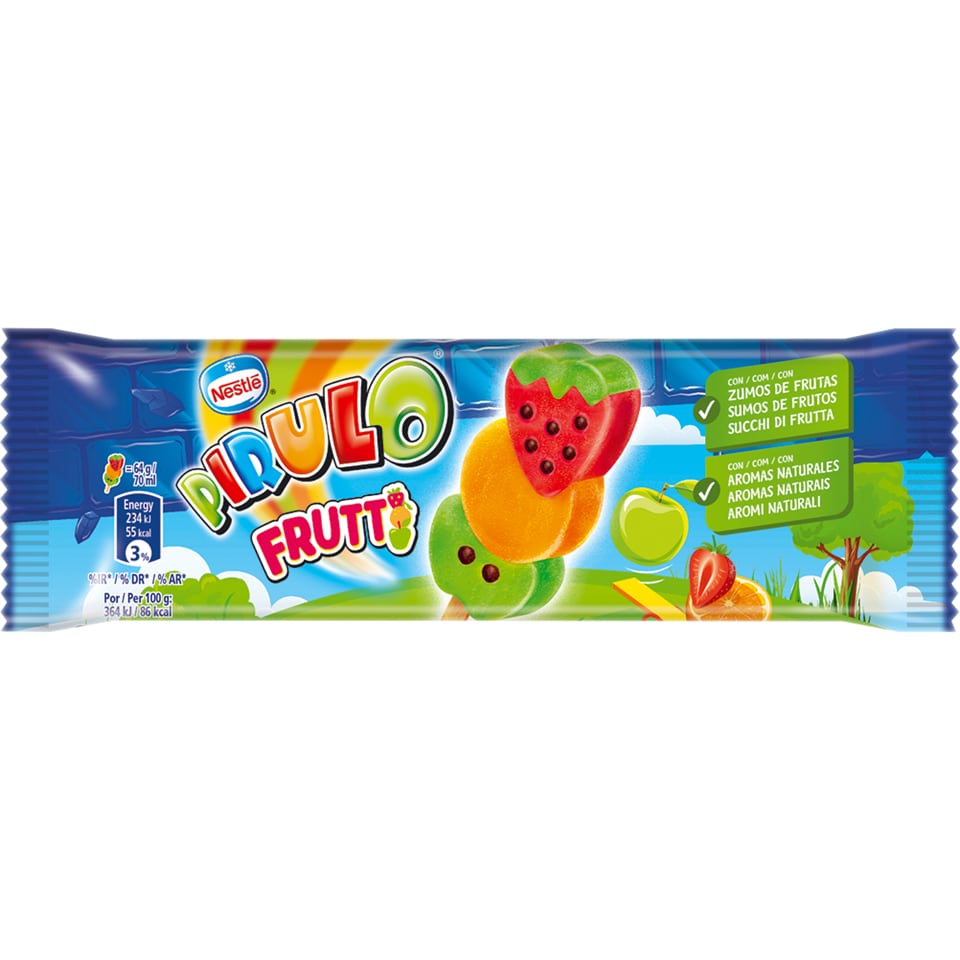 Pirulo | Inghetata frutti 64g | Mega-image