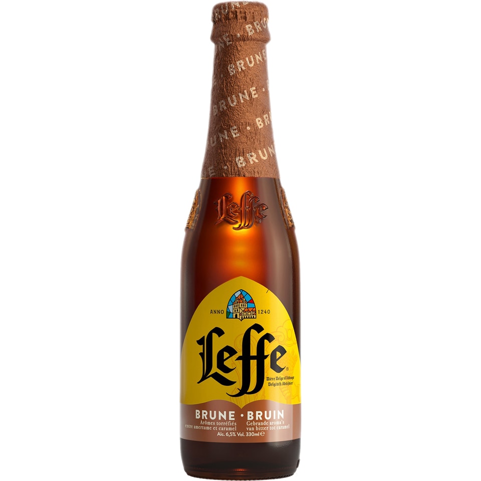 Leffe | Bere bruna belgiana 0.33L | Mega-image