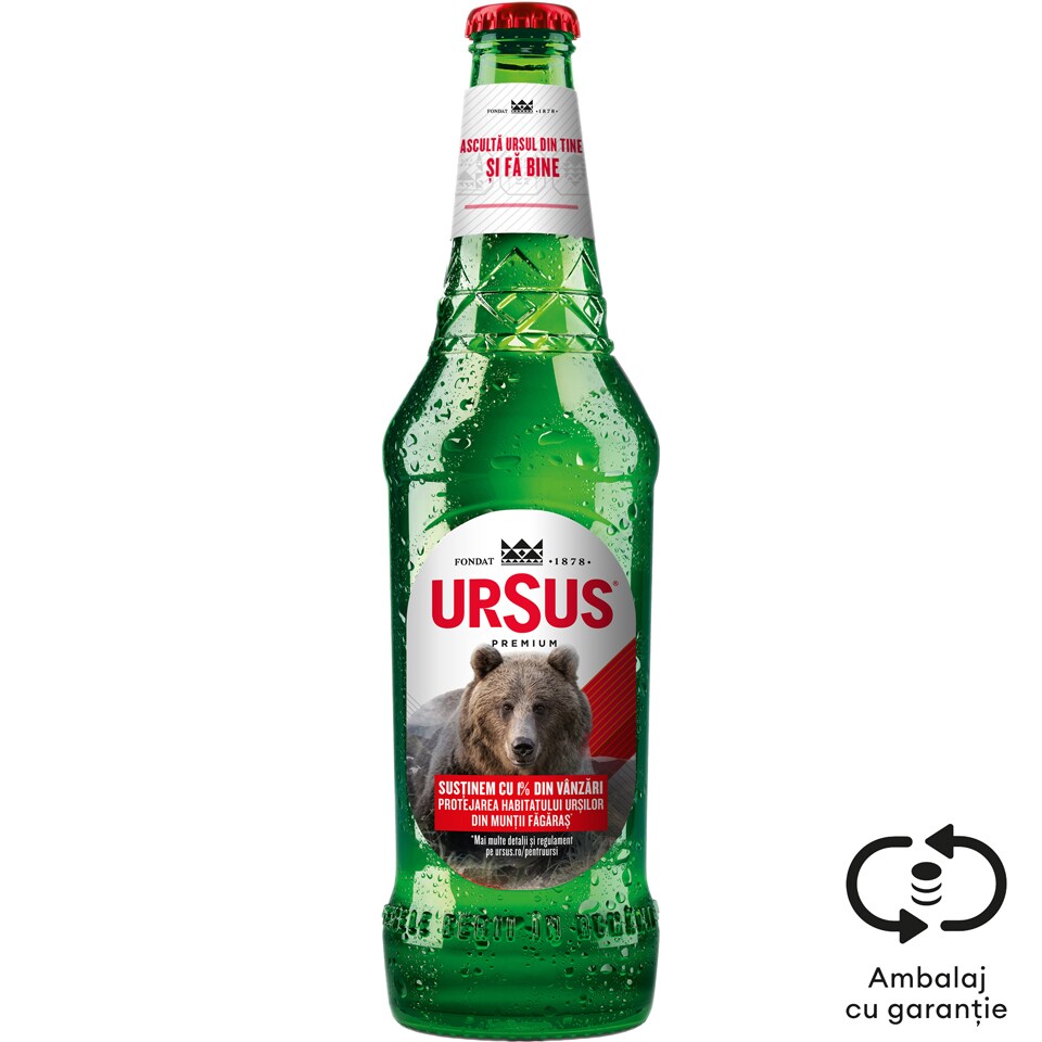 Ursus | Premium | Bere blonda 0.75L | Mega-image