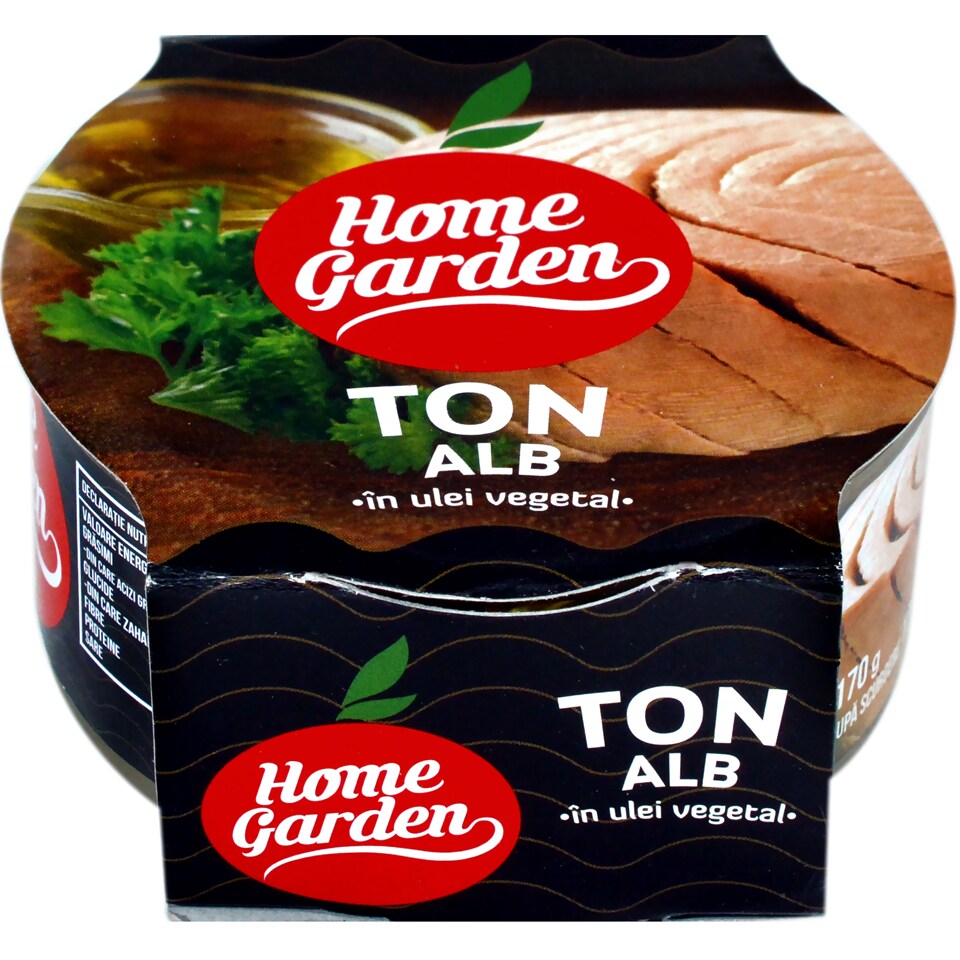 Home Garden | Ton alb in ulei vegetal 170g | Mega-image
