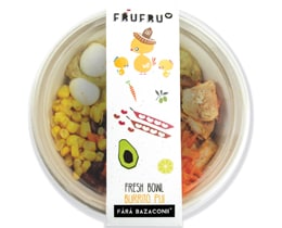Frufru | Mini bowl burrito pui 275g | Mega-image