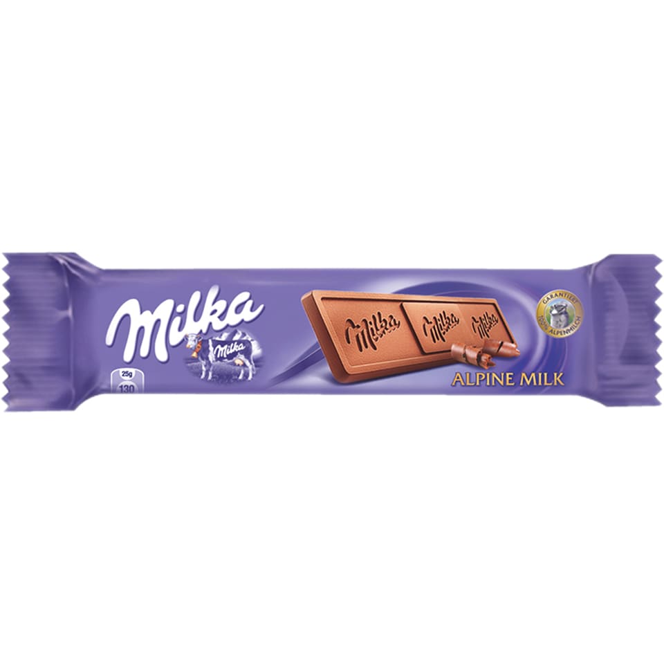 Milka | Baton de ciocolata cu lapte 25g | Mega-image