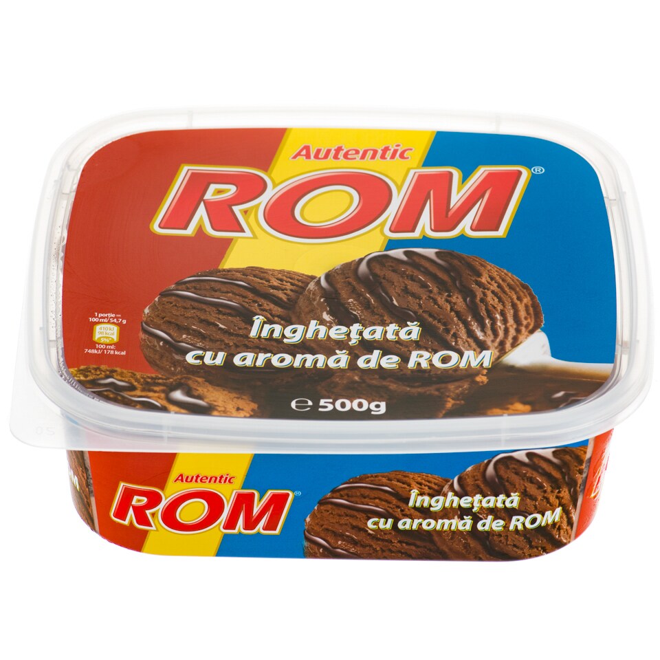 Napoca | Inghetata cu aroma rom 500g | Mega-image