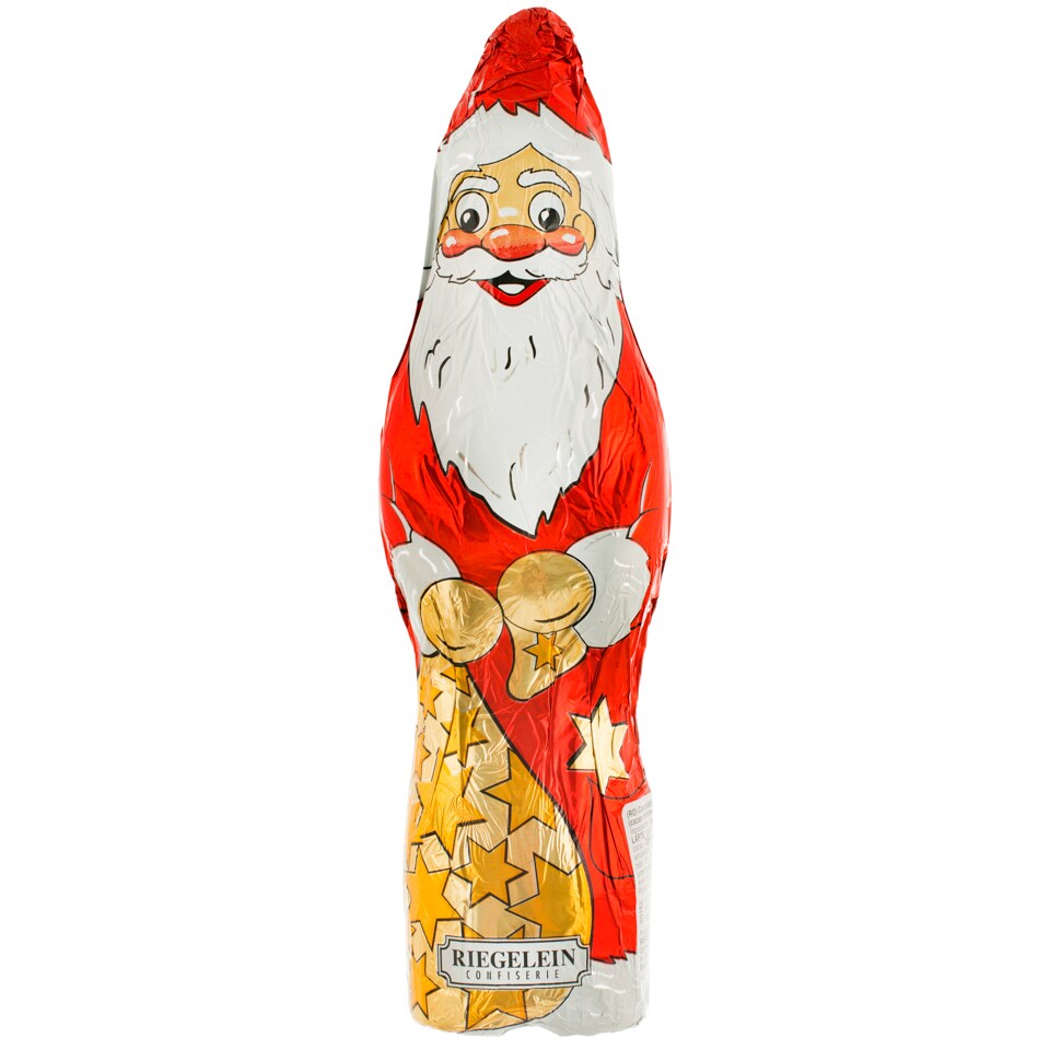 Riegelein | Figurina de ciocolata Mos Craciun 60g | Mega-image