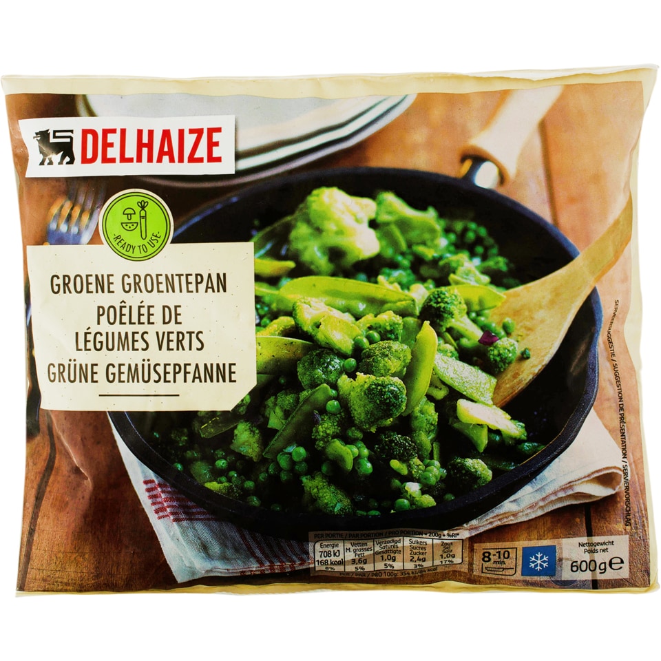 Delhaize | Mix de legume verzi cu broccoli, mazare, ceapa si usturoi ...