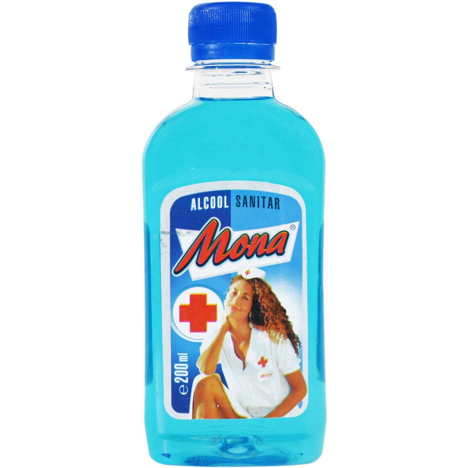 Mona | Alcool sanitar 200ml | Mega-image