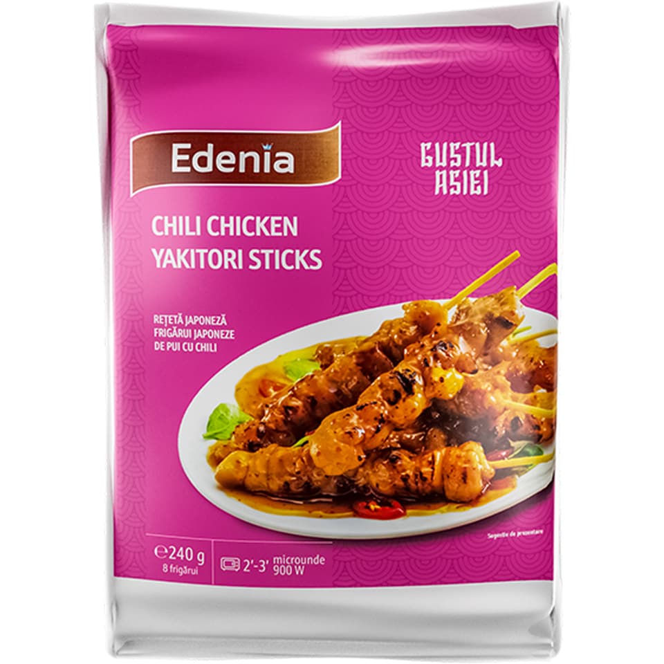 Edenia | Frigarui japoneze de pui Yakitori sticks 240g | Mega-image