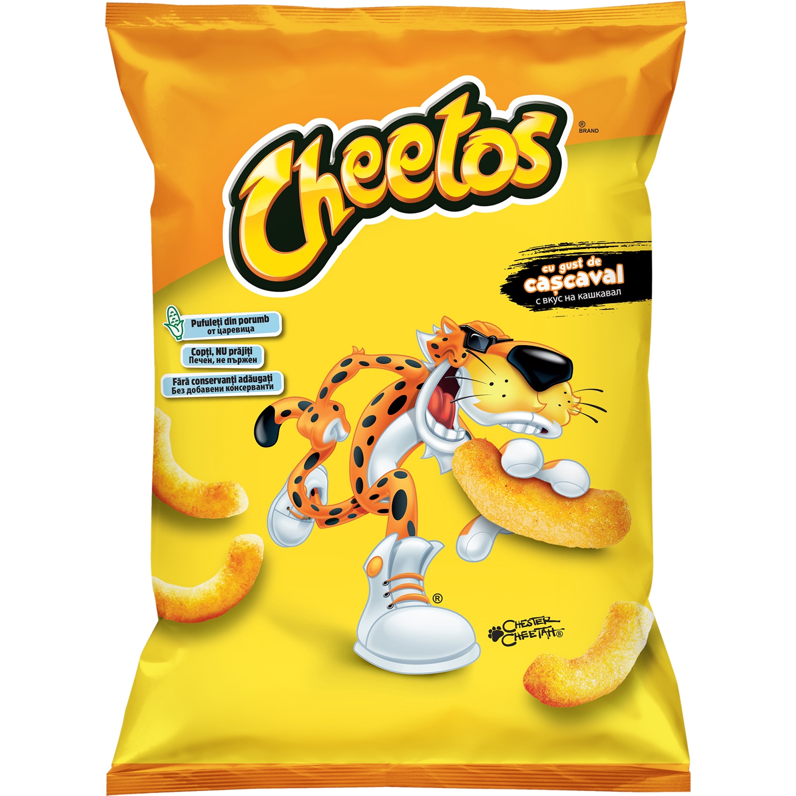 Cheetos | Pufuleti din porumb cu gust de cascaval 50g | Mega-image