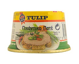 Tulip | Pate picant de porc 125g | Mega-image