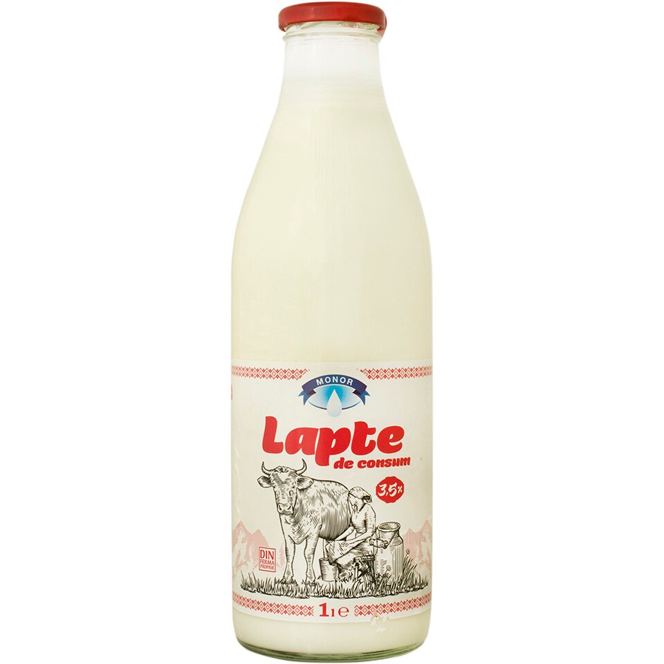 Monor | Lapte de consum 3.5% 1l | Mega-image