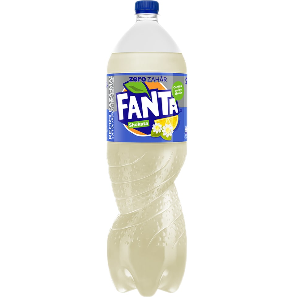 Fanta Zero Zahar | Bautura racoritoare carbogazoasa cu aroma de soc ...