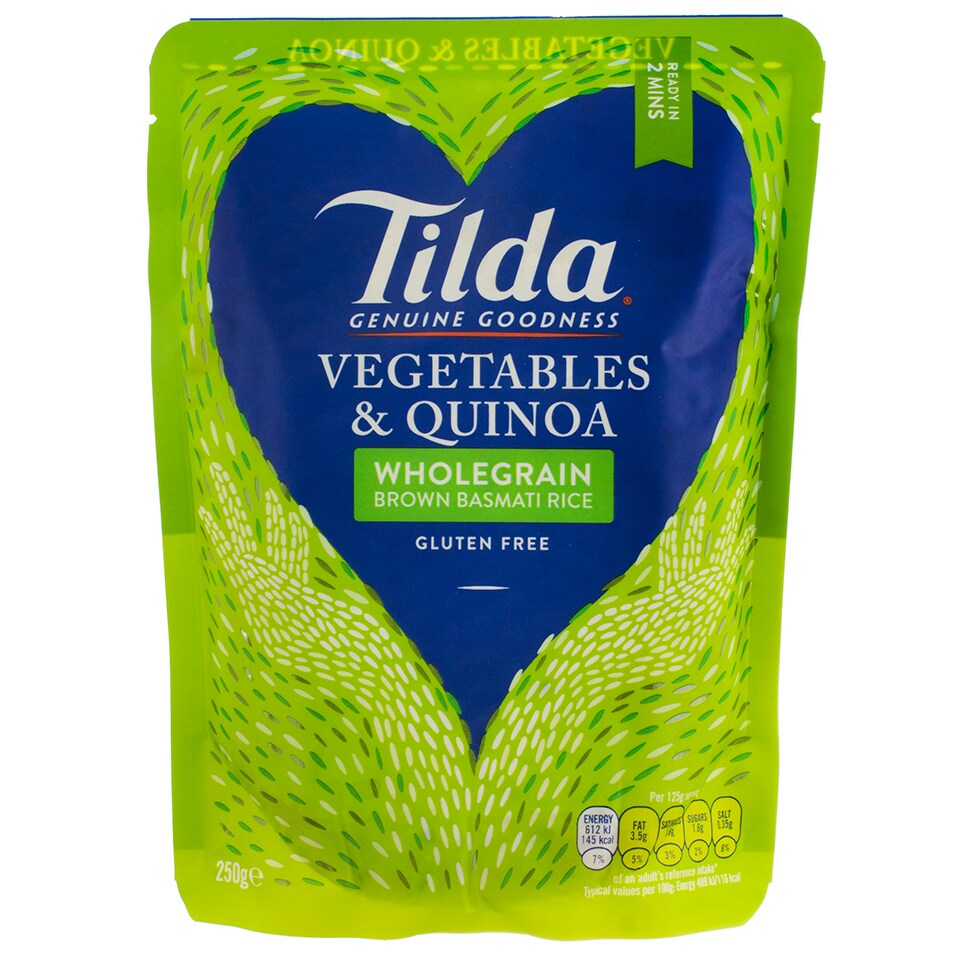 Tilda | Orez basmati cu legume si quinoa 250g | Mega-image